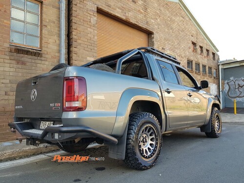 VW Amarok VW Amarok fitted with 17'' Anthricite Fuel Vector Wheels ...